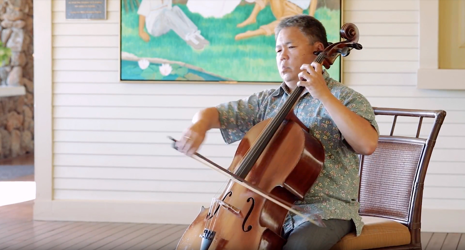 Punahou Sessions: Bach Unaccompanied Cello Suite No. 1 in G Major ...