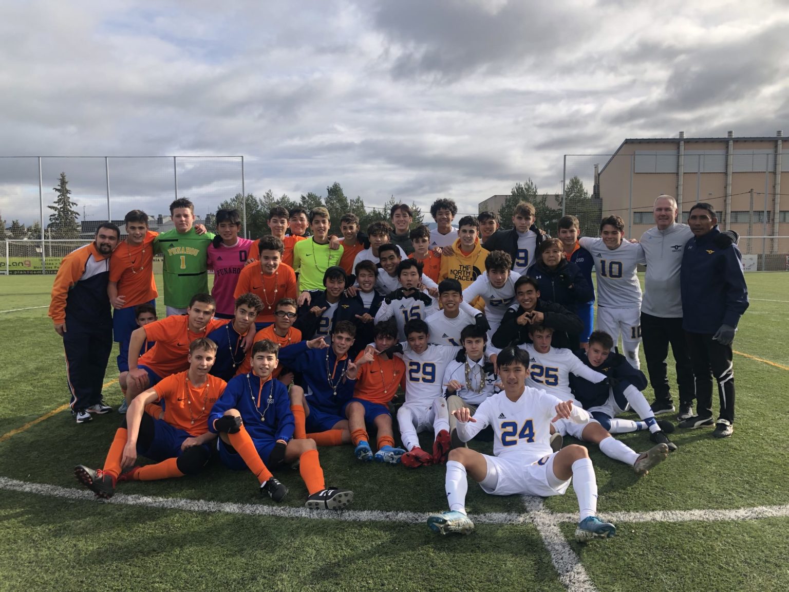 Punahou Soccer Teams Visit Madrid - Punahou School