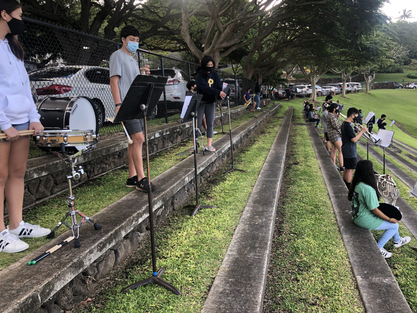 The Band Plays On - Punahou School
