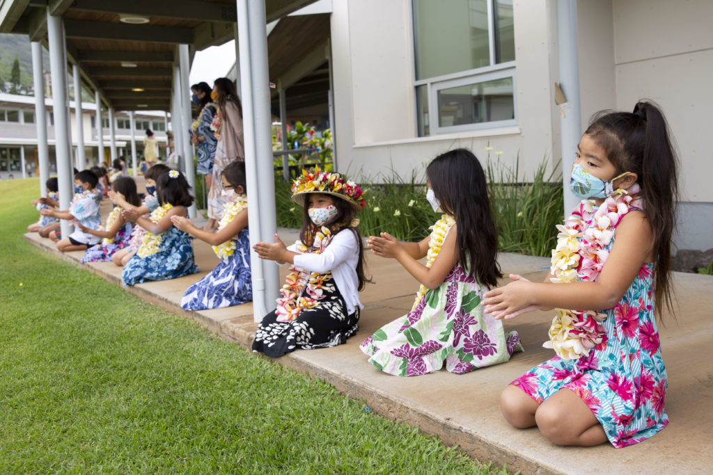 Kindergarten May Day - Punahou School