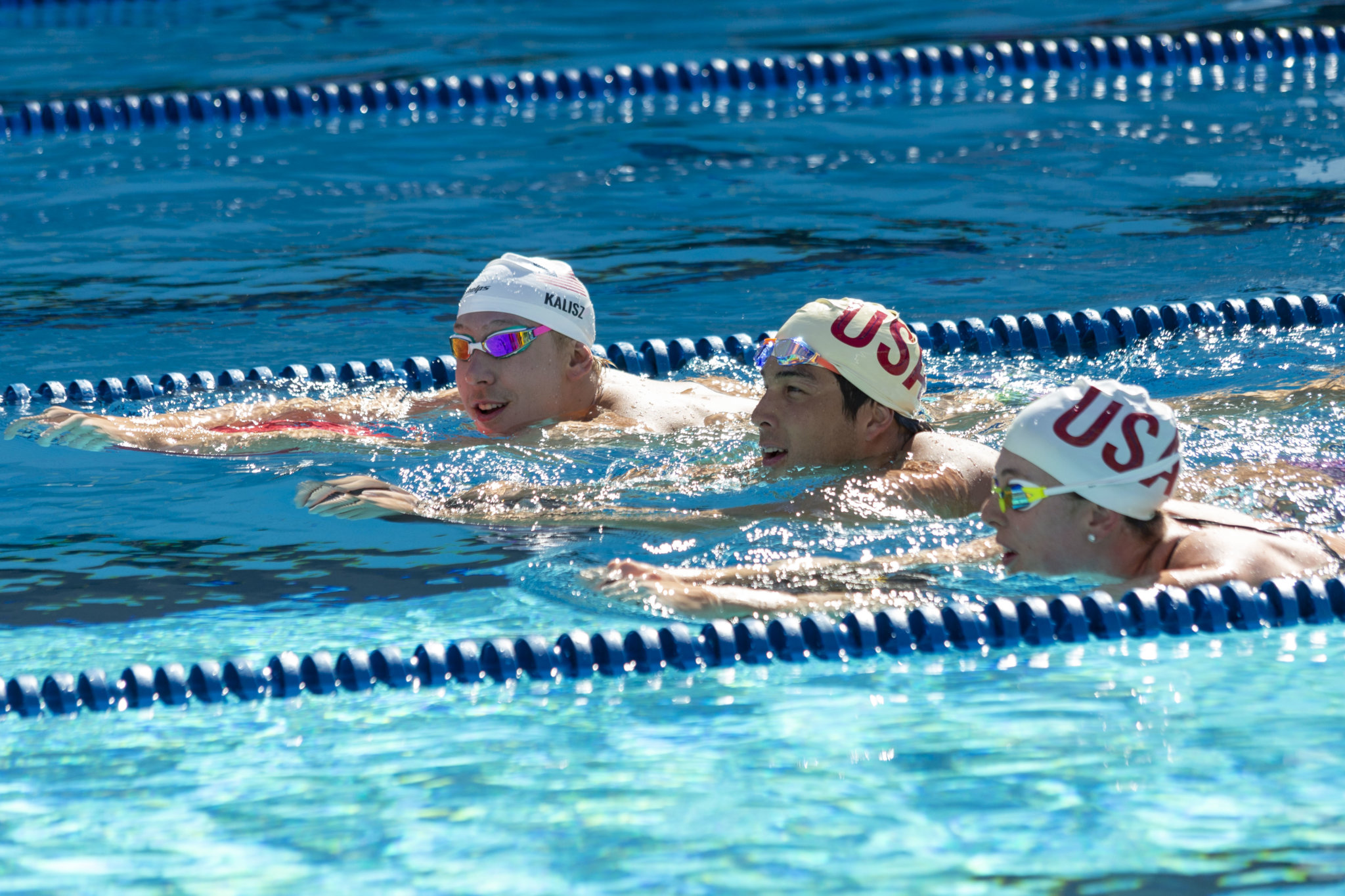 USA Olympic Swim Team at Punahou - Punahou School