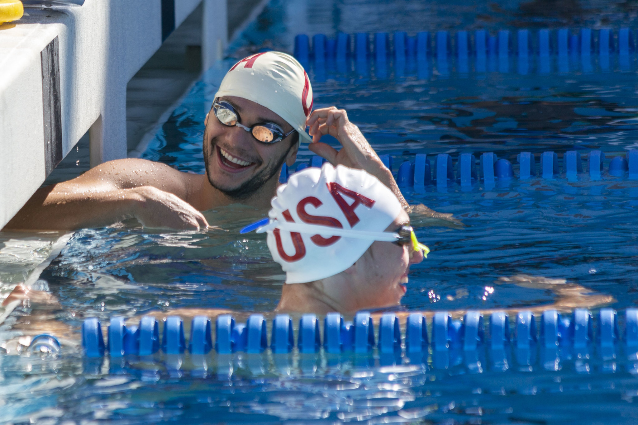 USA Olympic Swim Team at Punahou - Punahou School