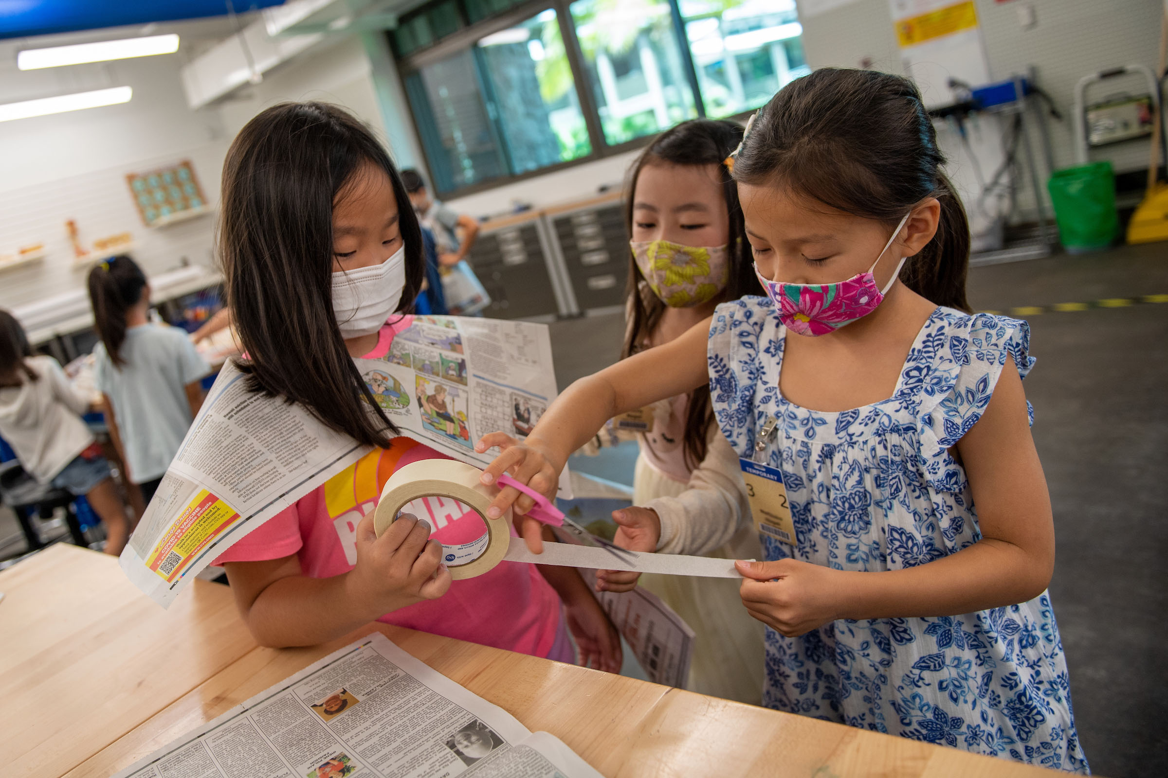 Second Graders Design a Shirt - Punahou School