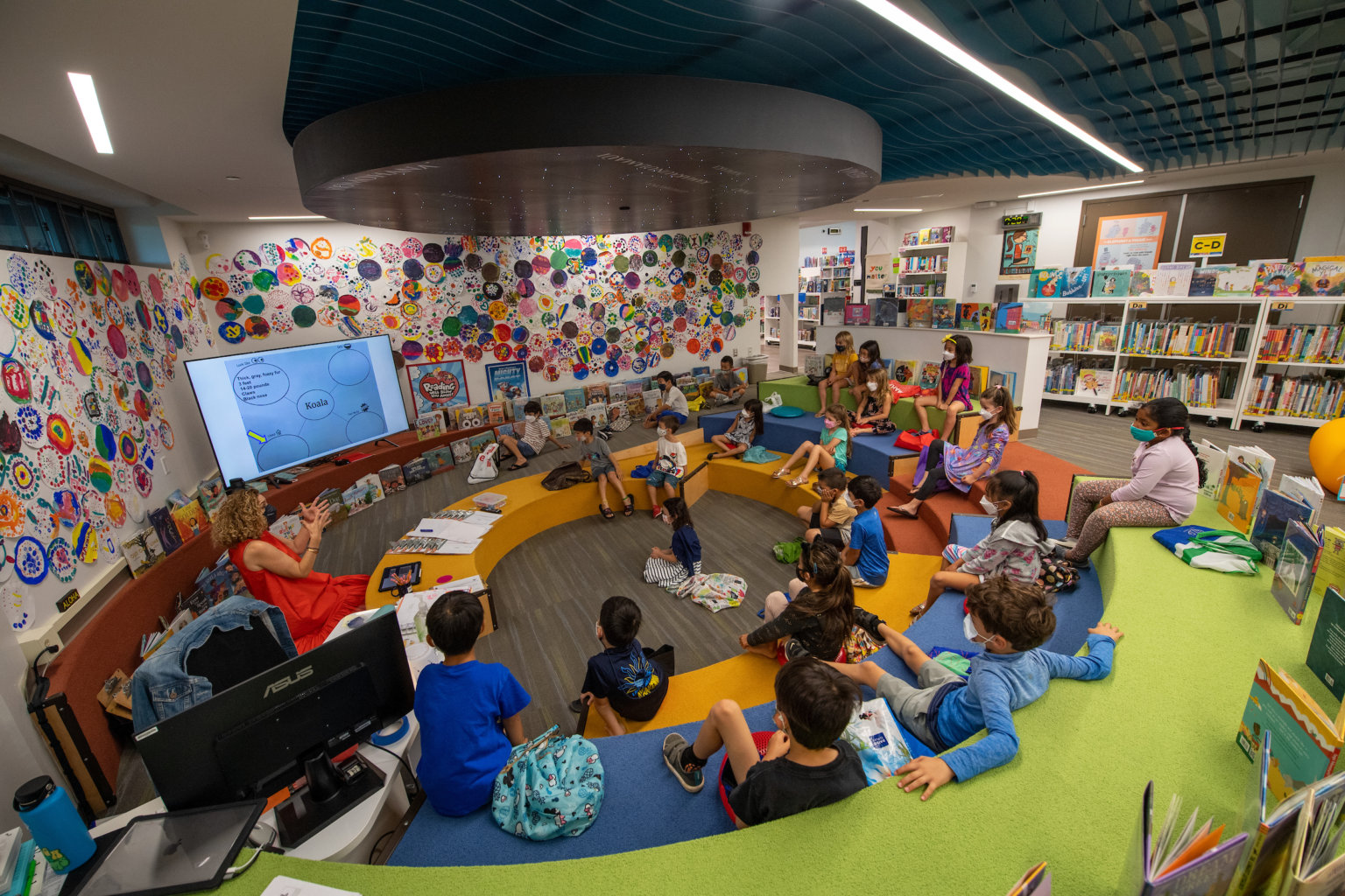 Inside the Classroom: Kindergartners at the Library - Punahou School