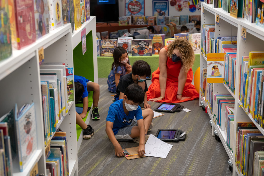 Inside the Classroom: Kindergartners at the Library - Punahou School