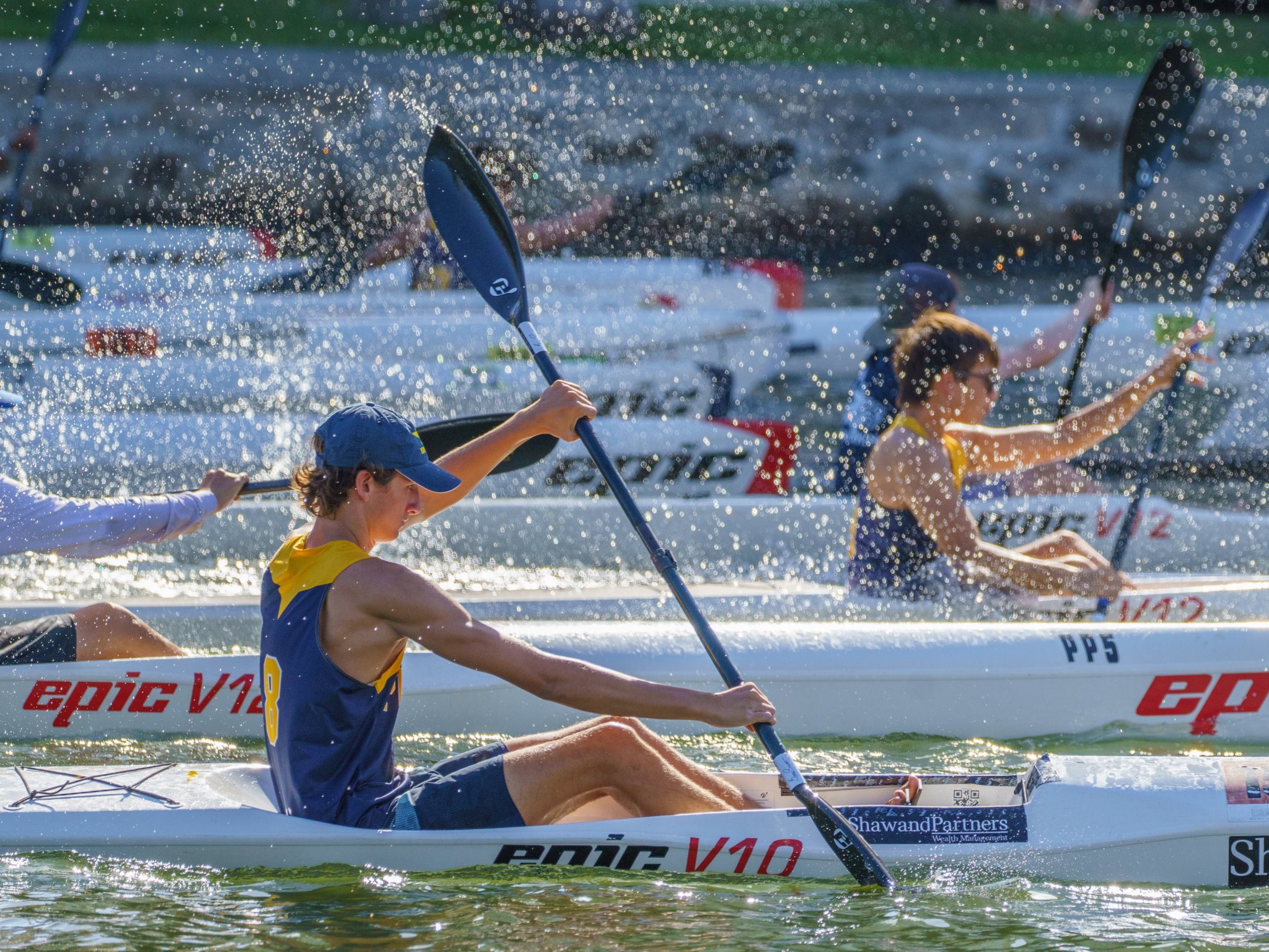 JV Kayaking Teams Take Home ILH Championships - Punahou School