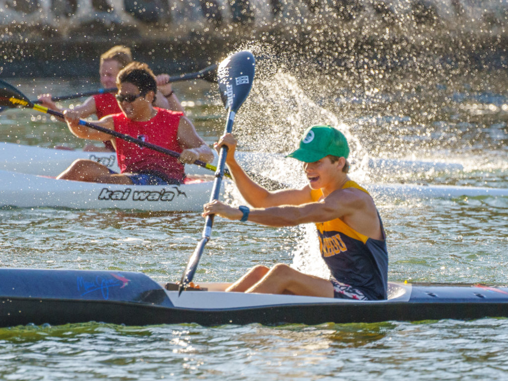 JV Kayaking Teams Take Home ILH Championships - Punahou School
