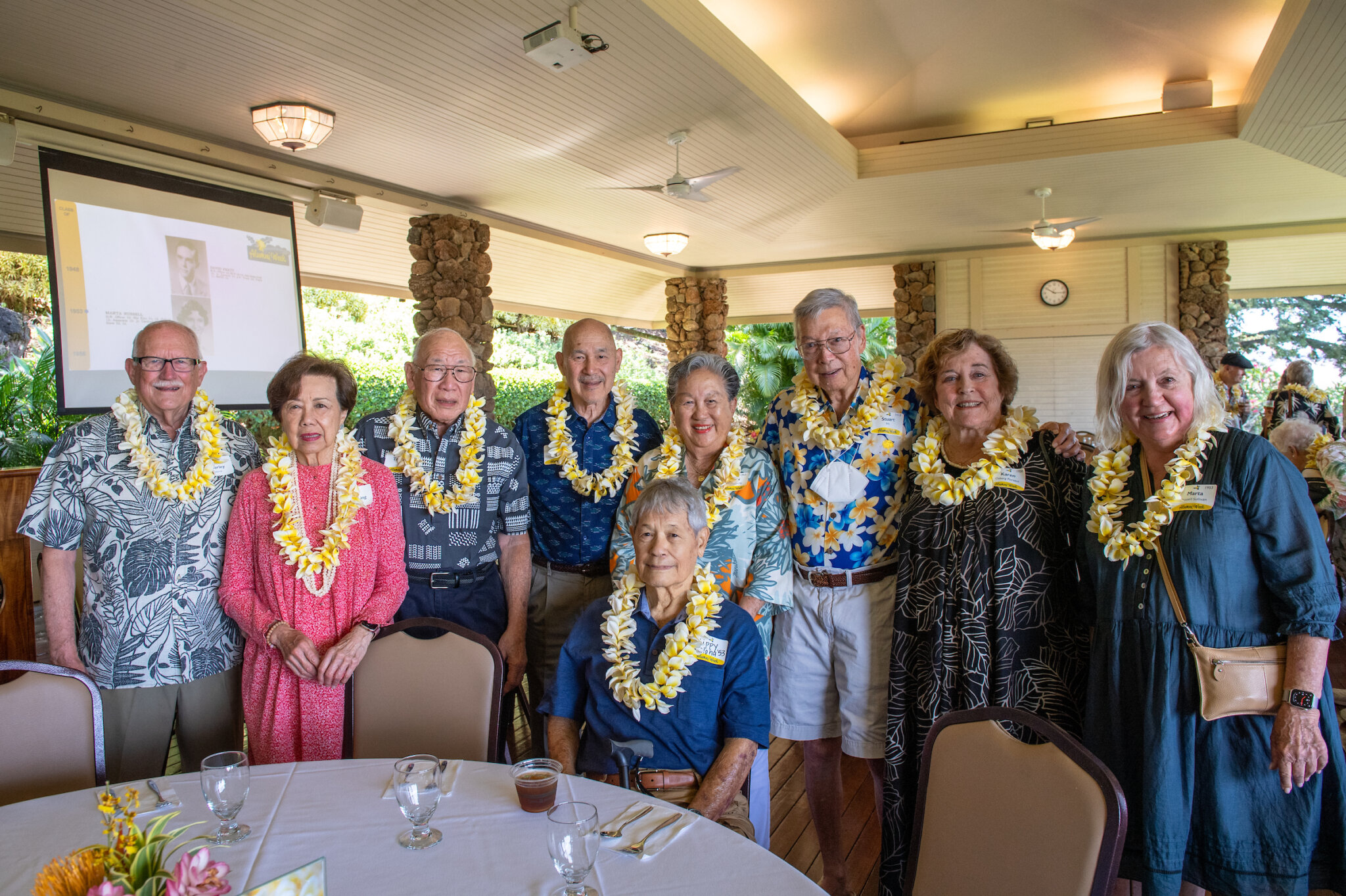 Kupuna Luau Honors Senior Alumni - Punahou School
