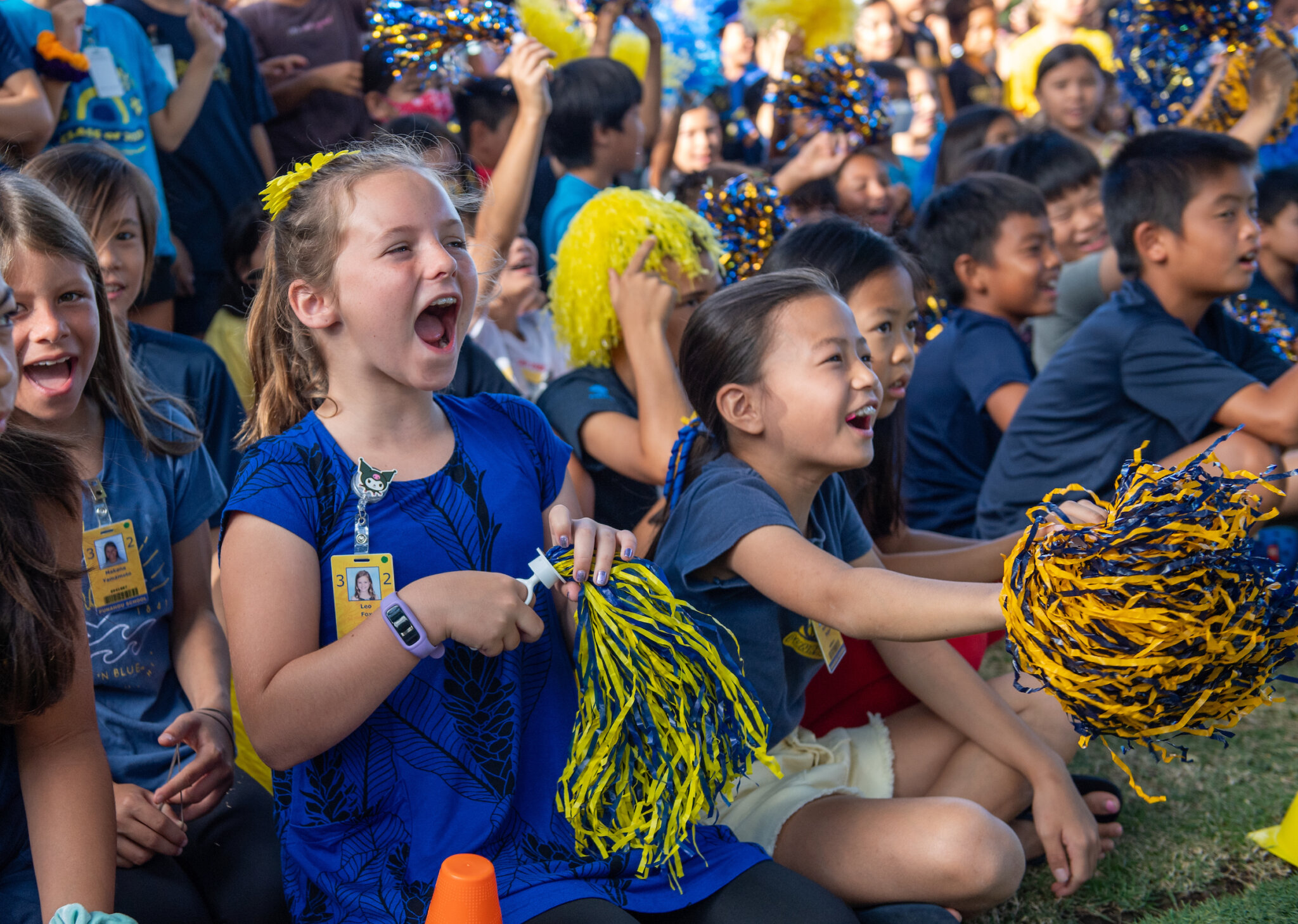 Buff ’n Blue Fridays for the Entire Campus Community 2023 - Punahou School