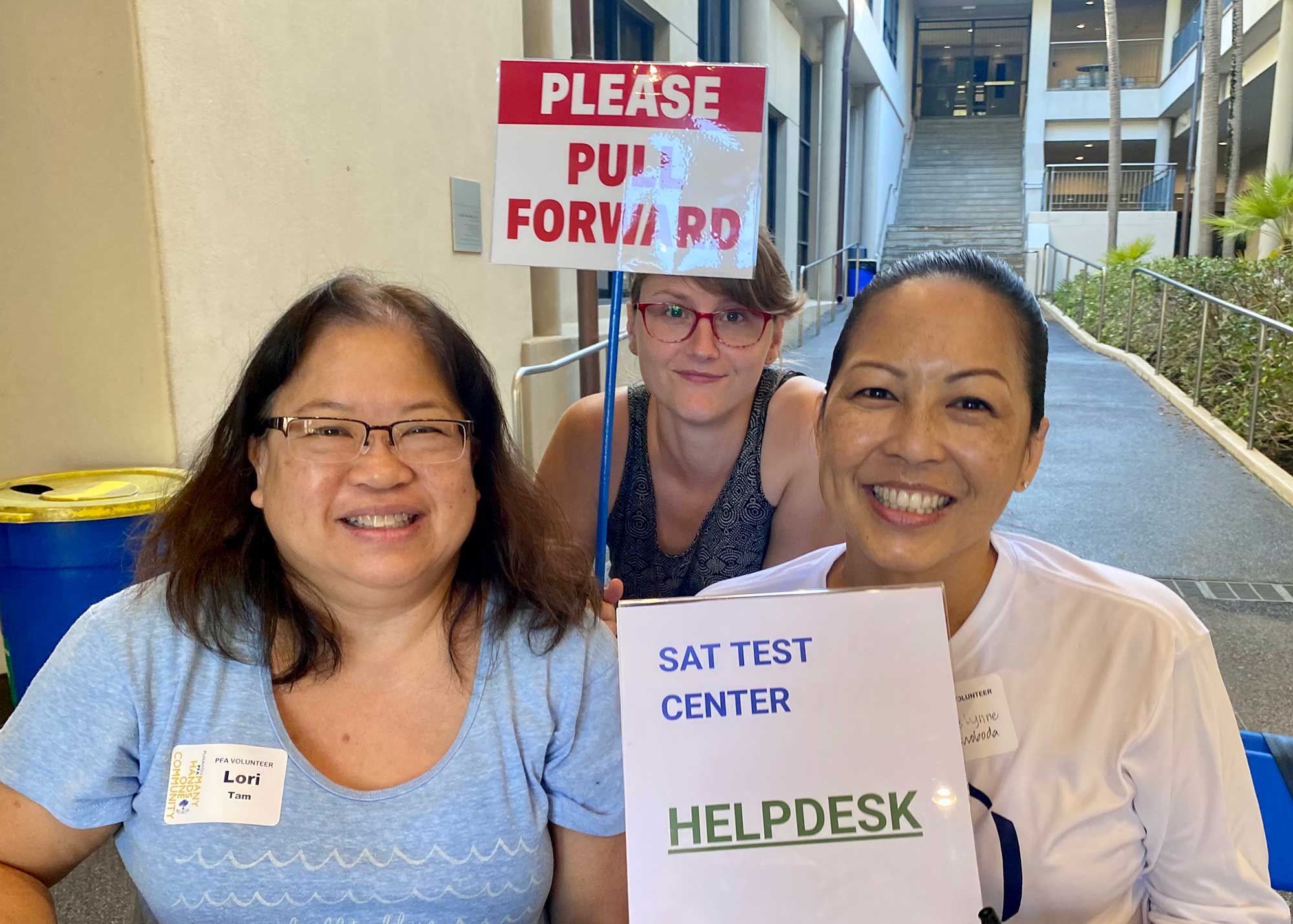 High Scores for PFA ACT/SAT Volunteers - Punahou School