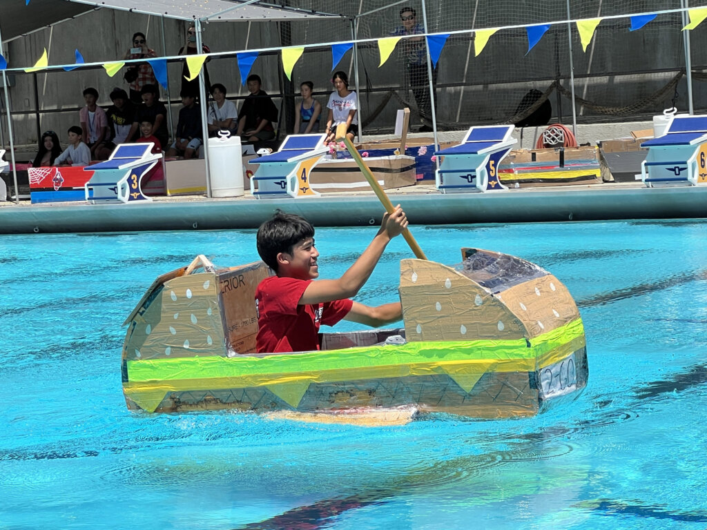 Inside the Classroom: Cardboard Boat Race - Punahou School