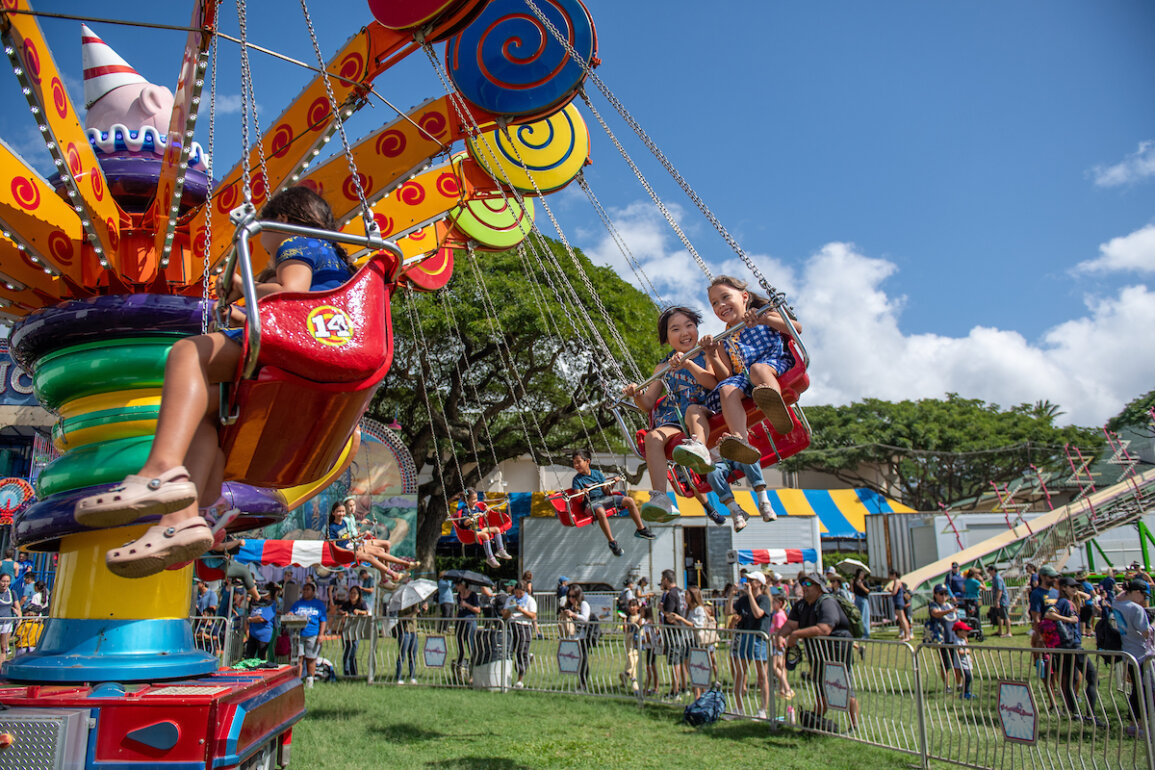 Fun and Paniolo Pride Fill the Punahou Carnival - Punahou School