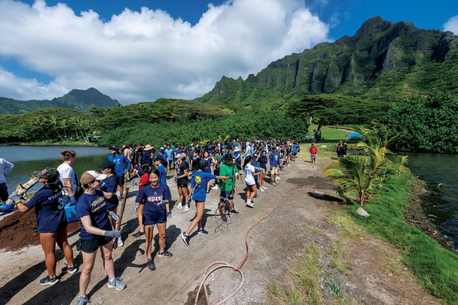 Academy Activated: Service Day Mobilizes Punahou High School Students ...