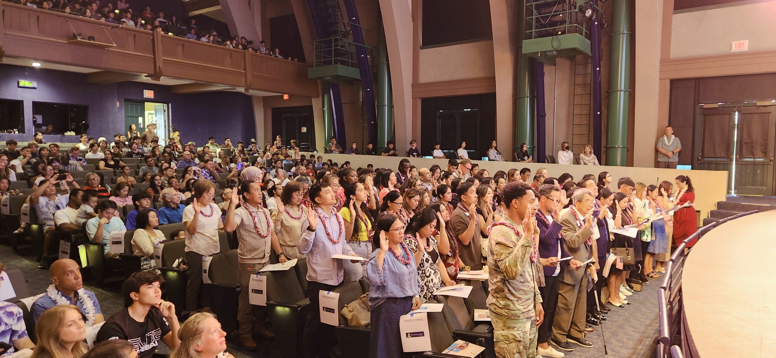 68 New Citizens Sworn In During Naturalization Ceremony At Punahou